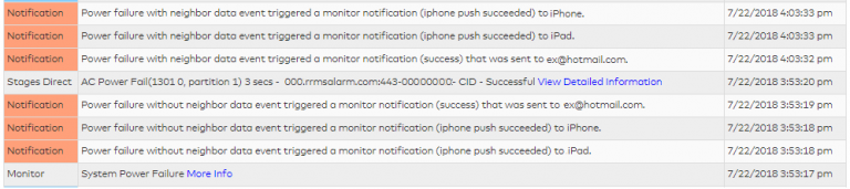 How does the power outage notification work? - Alert 360